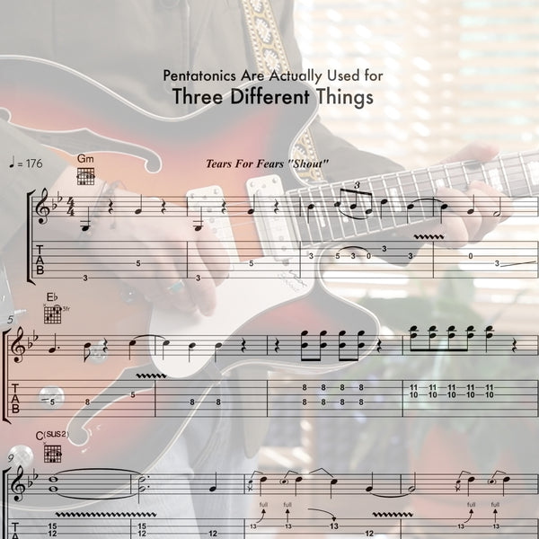 Pentatonics Are Actually Used for Three Different Things - Eric Haugen ...