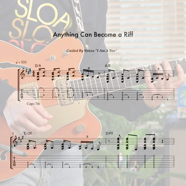 Anything Can Become a Riff - Eric Haugen Guitar
