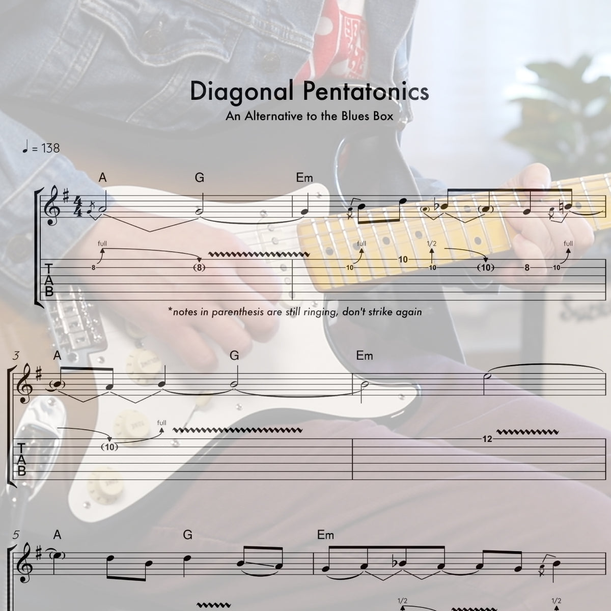Diagonal Pentatonics - Eric Haugen Guitar