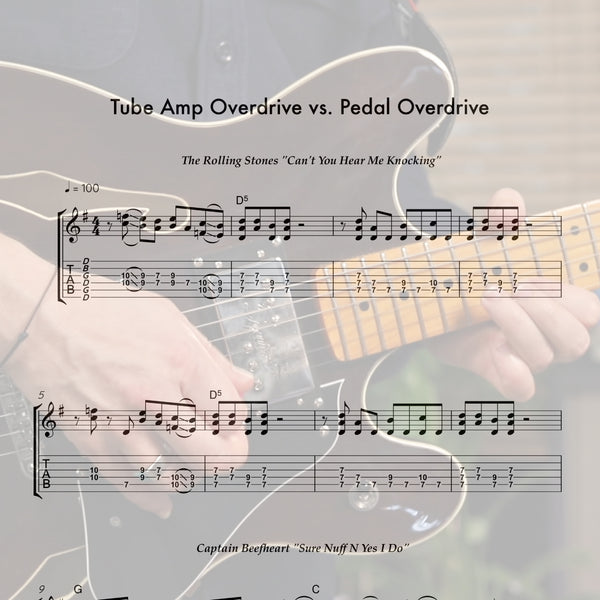 Tube Amp Overdrive vs. Pedal Overdrive - Eric Haugen Guitar