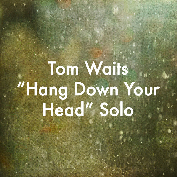 Tom Waits "Rain Dogs" Marc Ribot Guitar Solo Transcription & Tab - Eric ...