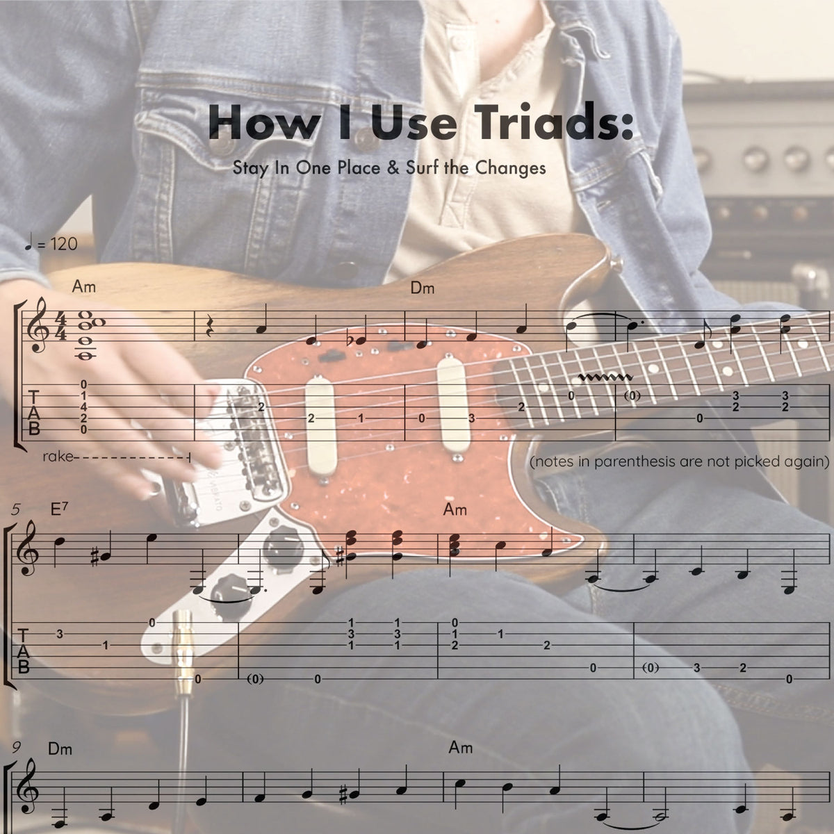 How I Use Triads - Eric Haugen Guitar